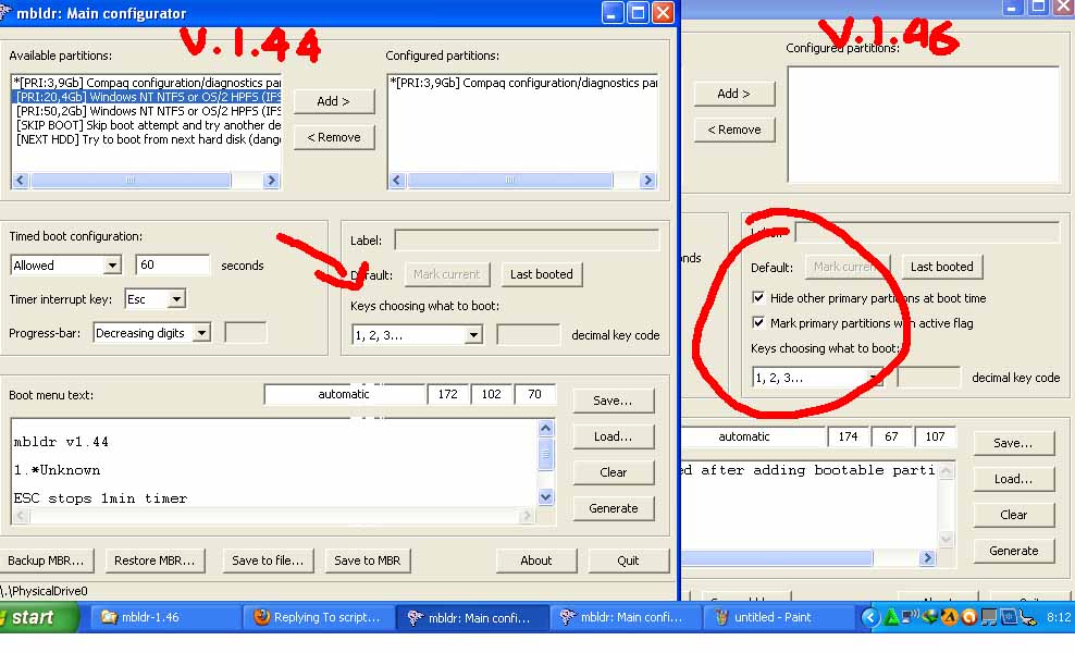 Script For Dual Boot Option Programming C Delphi Vbvbs Cmdbatch Etc Msfn