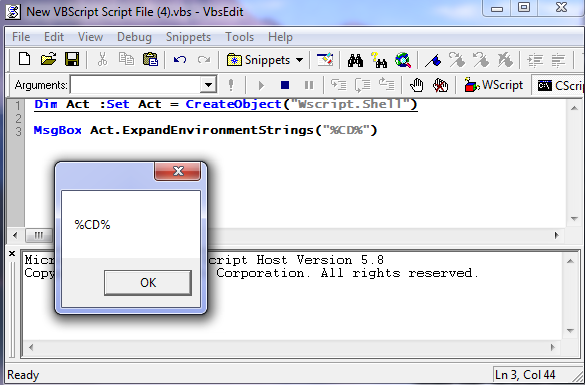 How Can I Execute Cdi Whit Vbscript Programming C Delphi Vbvbs Cmd