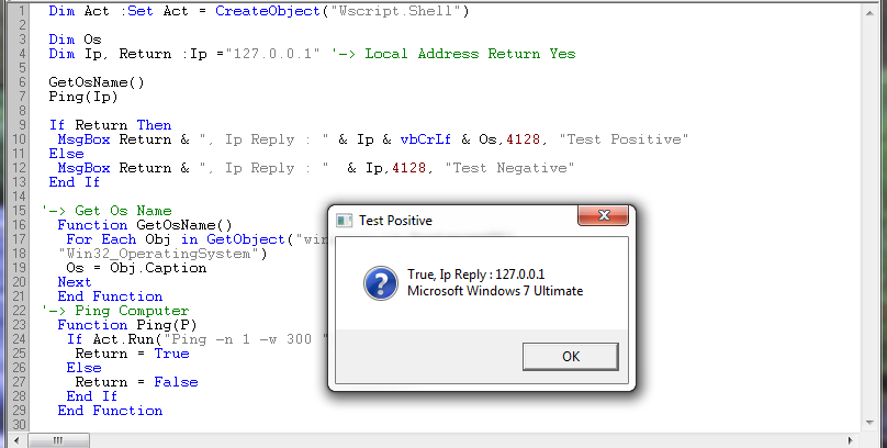 Ping Test Programming C Delphi Vbvbs Cmdbatch Etc Msfn